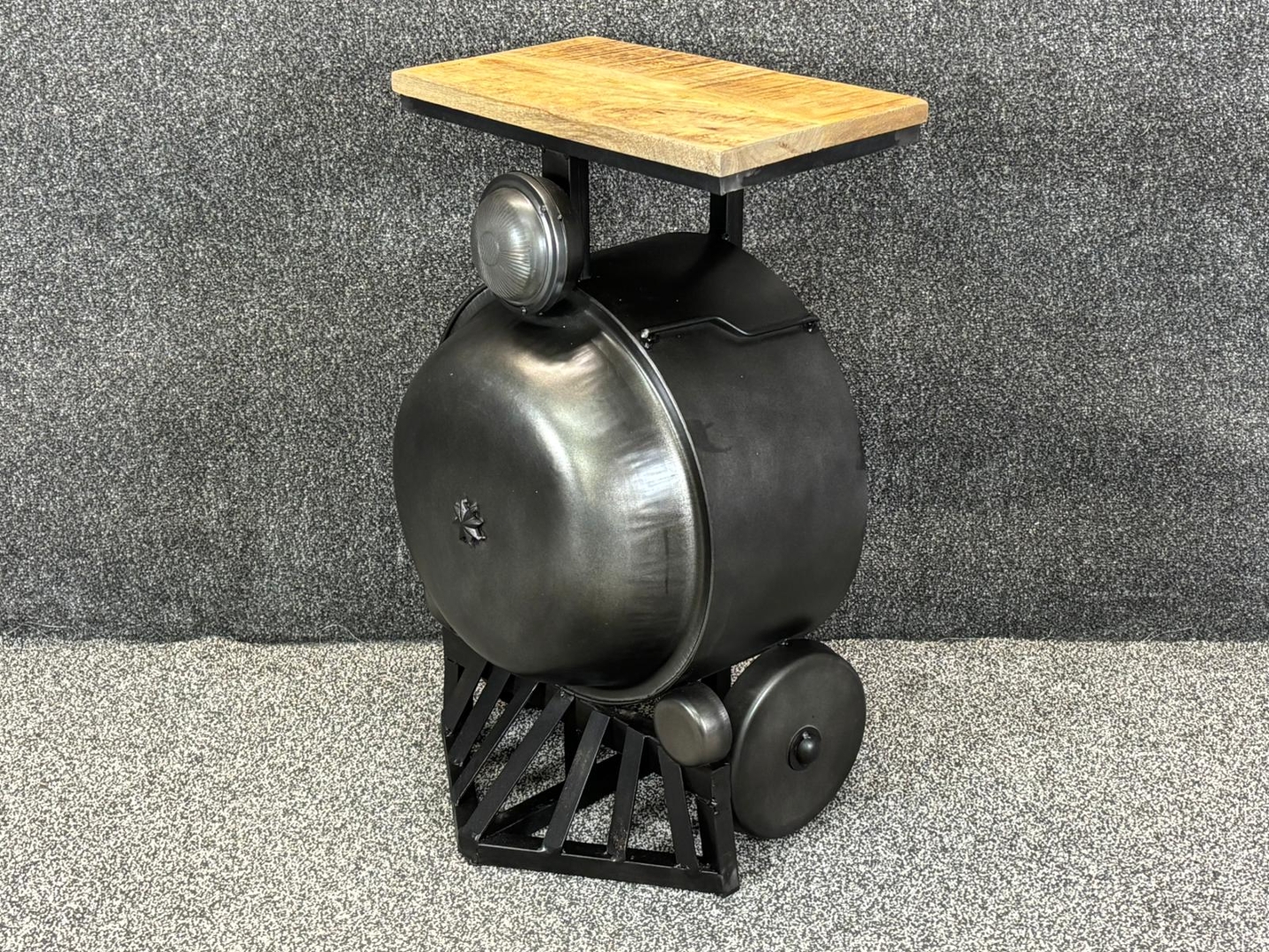 Steam Train Style Side Table