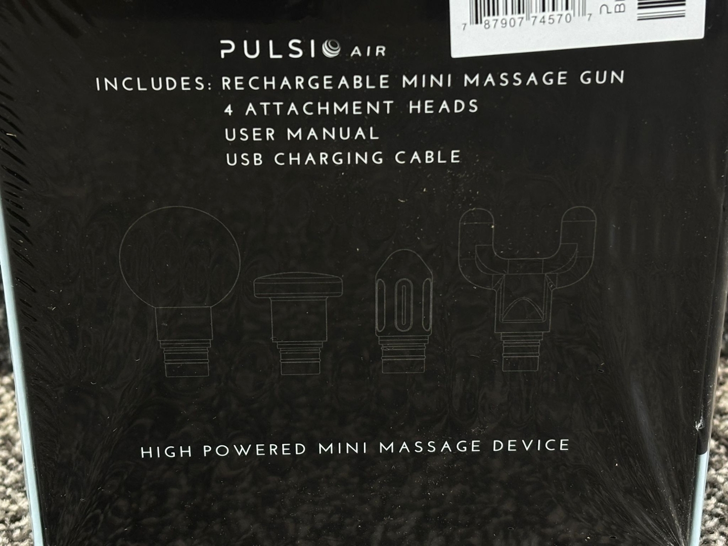 Pulsio Air Mini Massage Gun.
