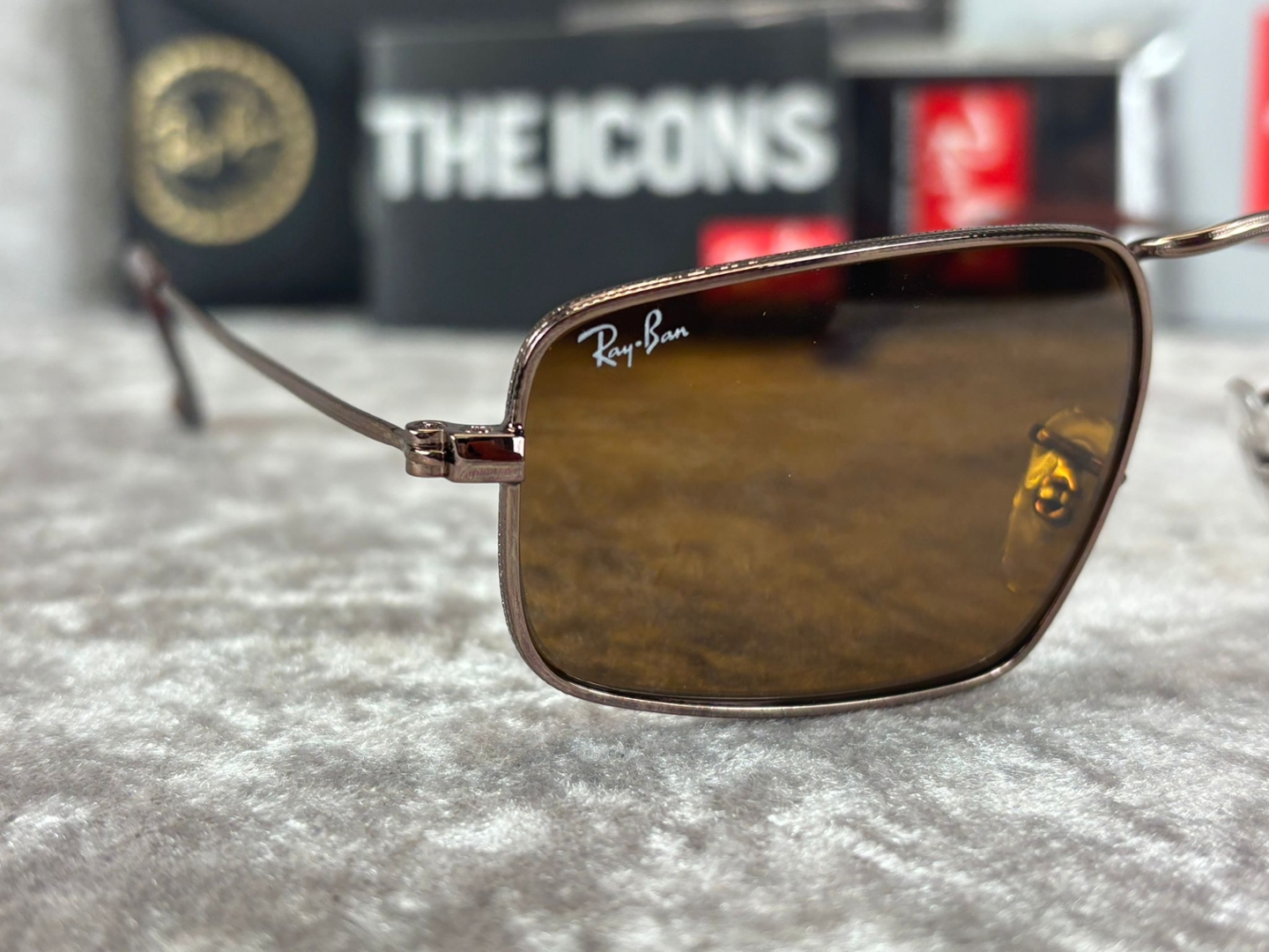 Ray-Ban RB3957 9228/33 Brown Sunglasses.