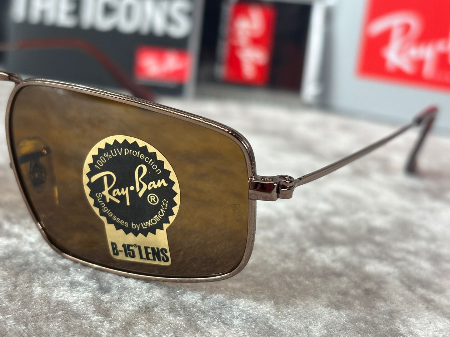 Ray-Ban RB3957 9228/33 Brown Sunglasses.