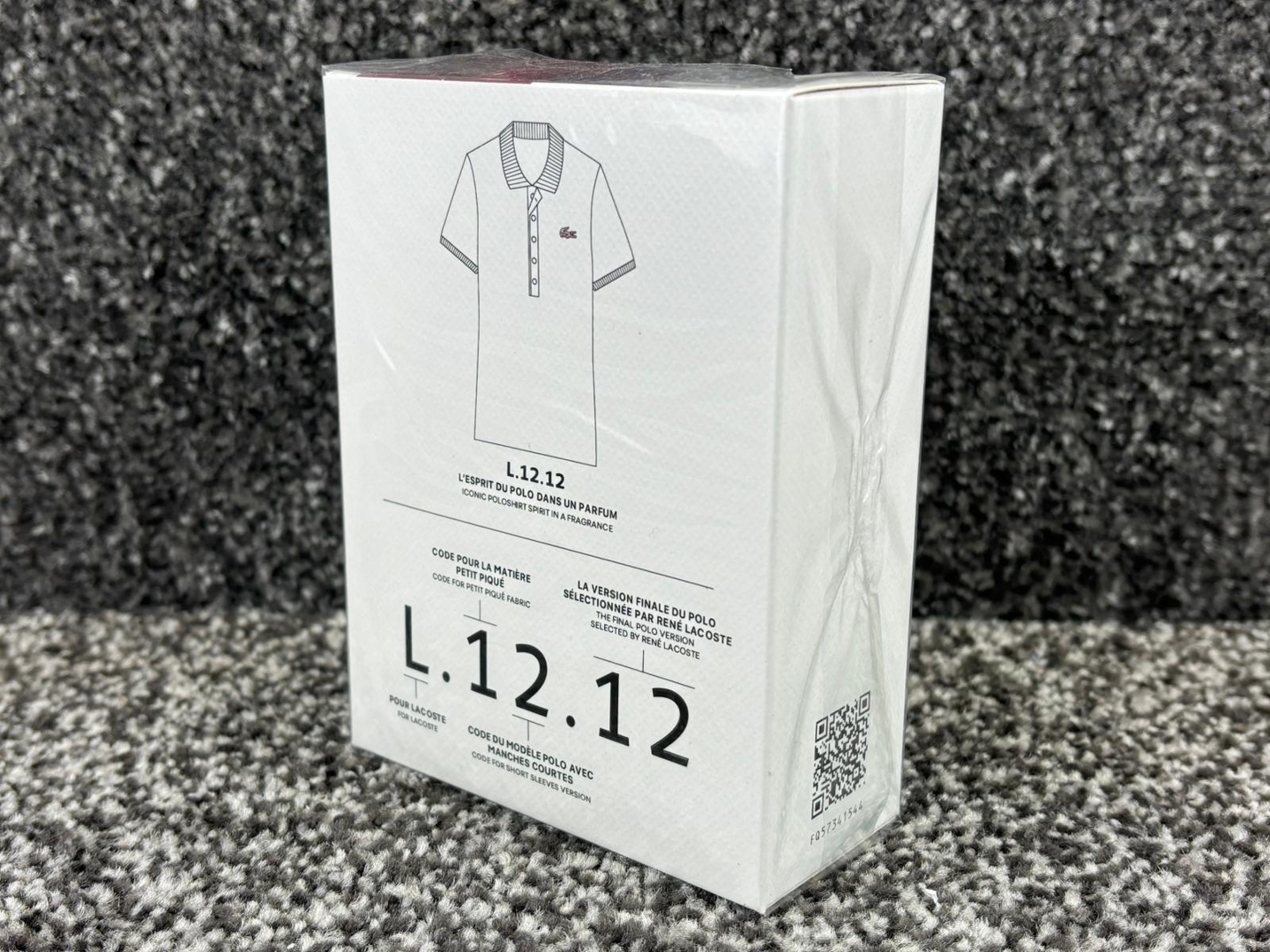 Lacoste - L.12.12 Blanc Eau De Toilette 100ml.