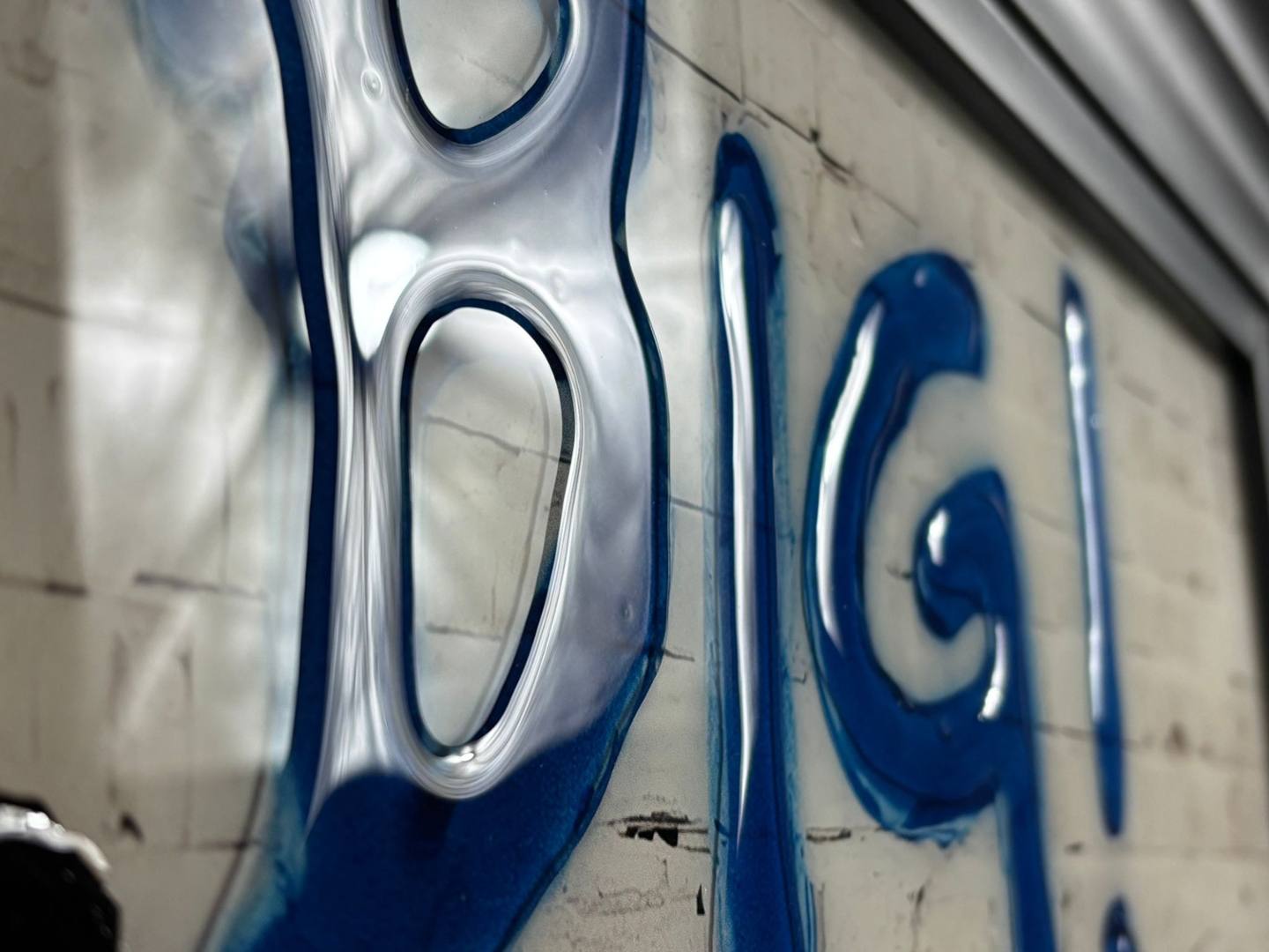 Liquid Art Picture by Banksy titled Dream Big