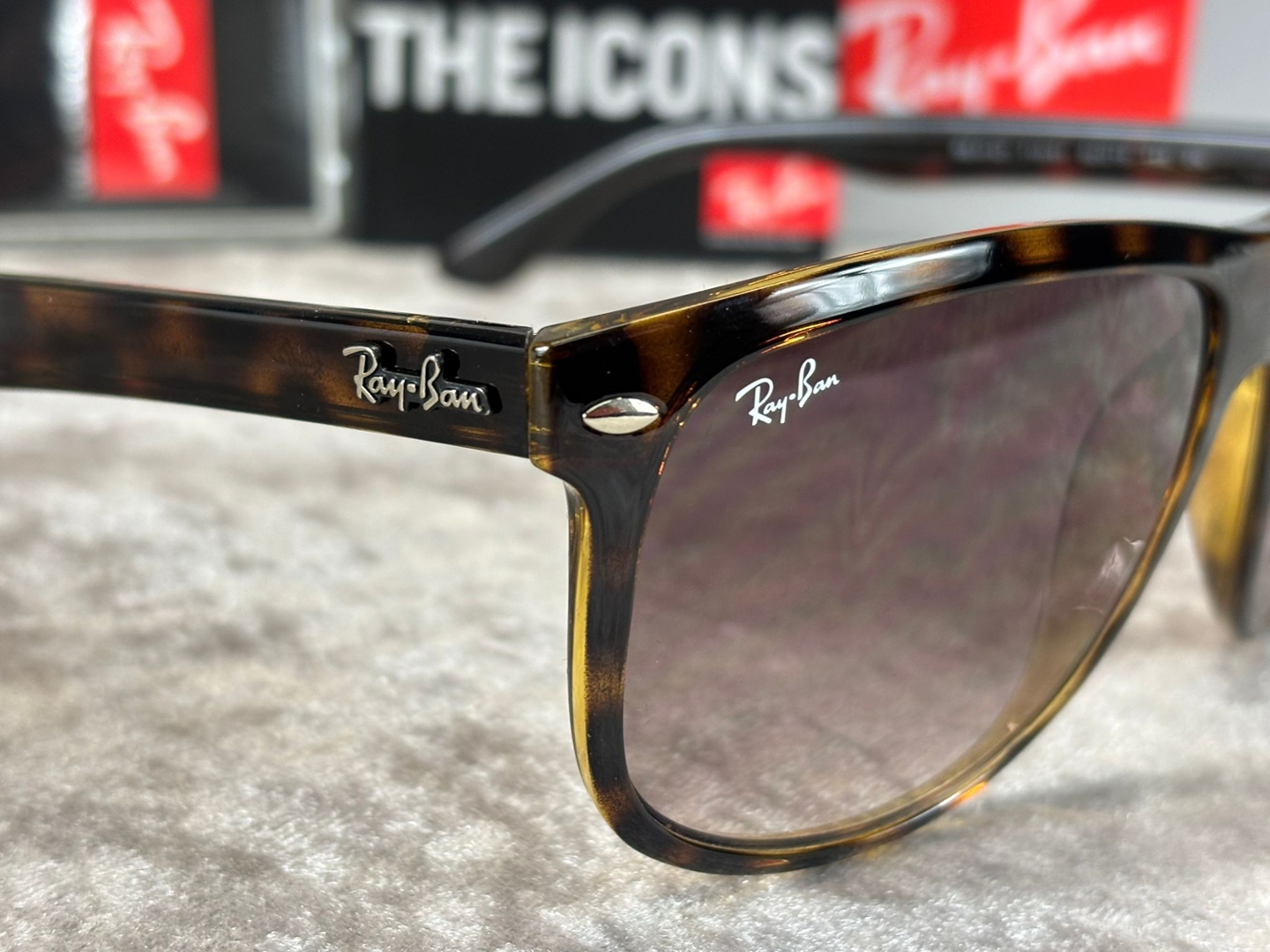 Ray-Ban RB4147 710/51 Havana Sunglasses.
