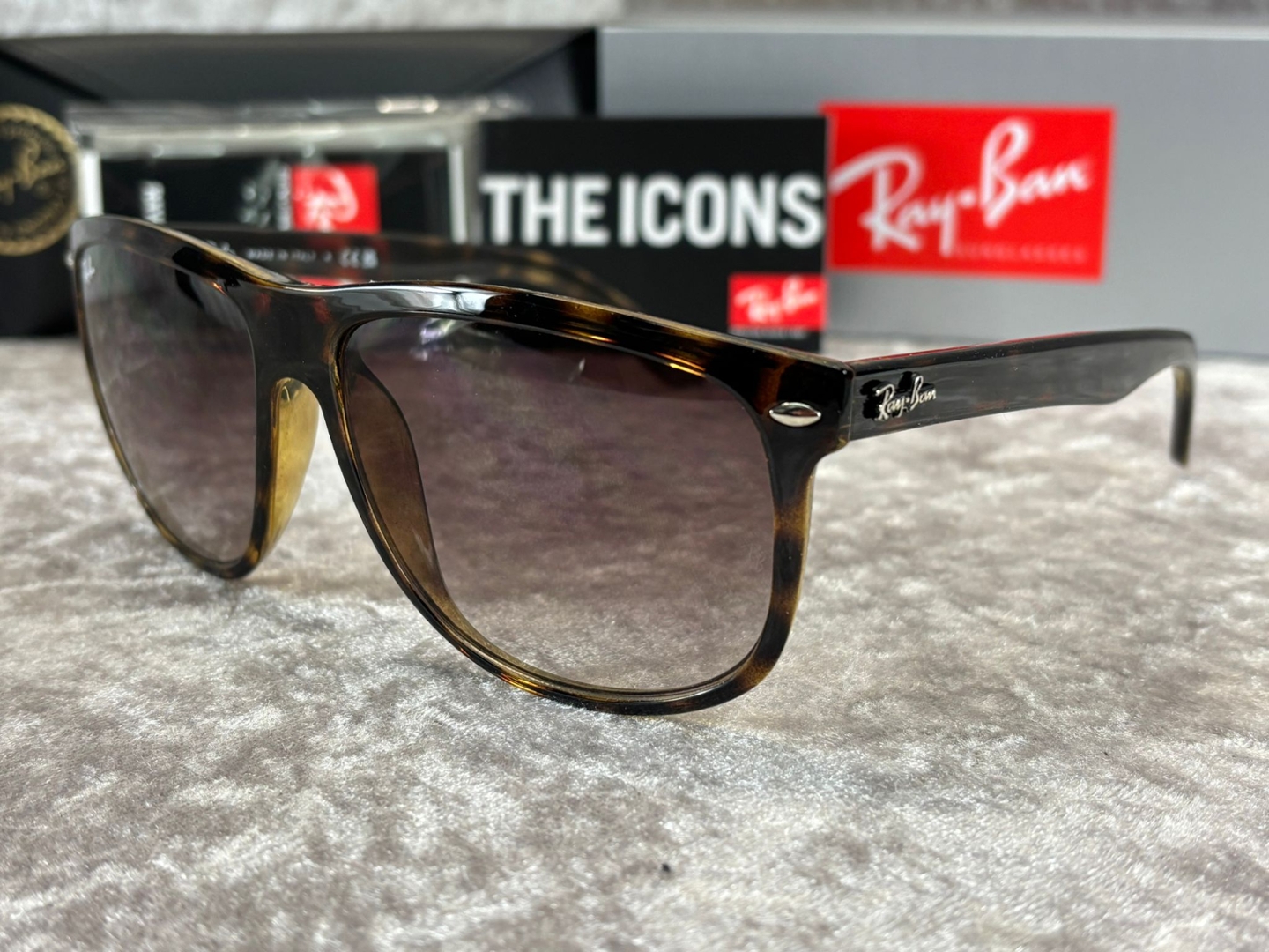 Ray-Ban RB4147 710/51 Havana Sunglasses.