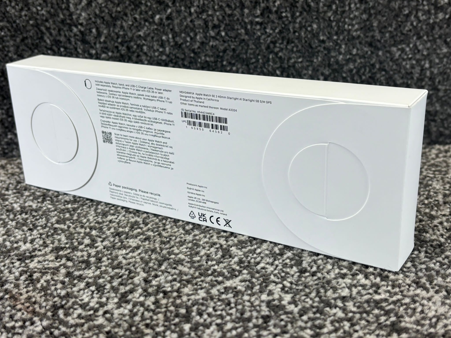 Apple Watch SE 3 40mm - Starlight