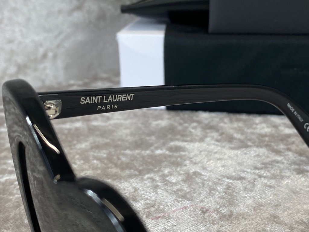 Saint Laurent SL181 Lou Lou 001 Black Sunglasses